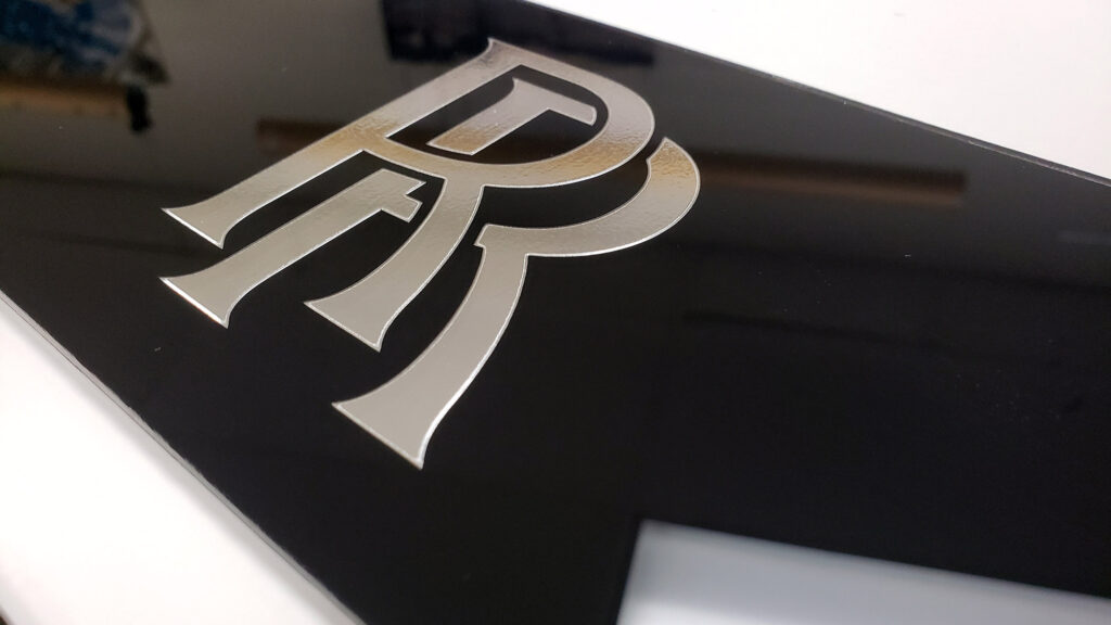 Rolls Royce Plates - Welcome